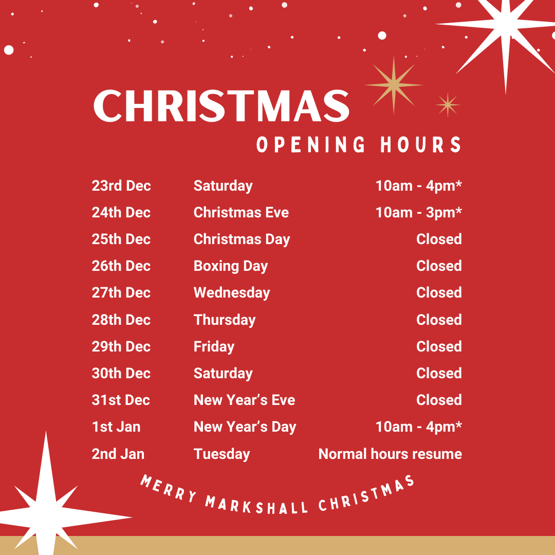 Opening times and prices | Markshall Estate